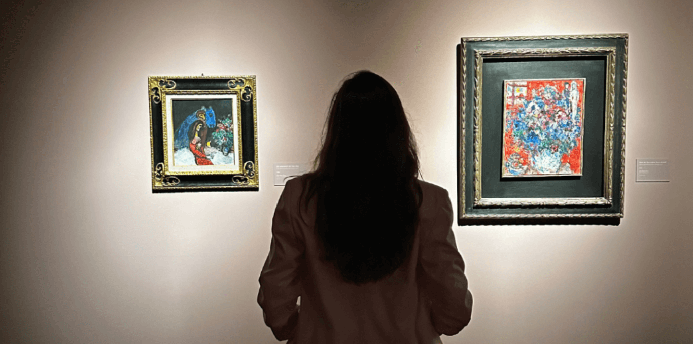 Chagall el color de los sueños